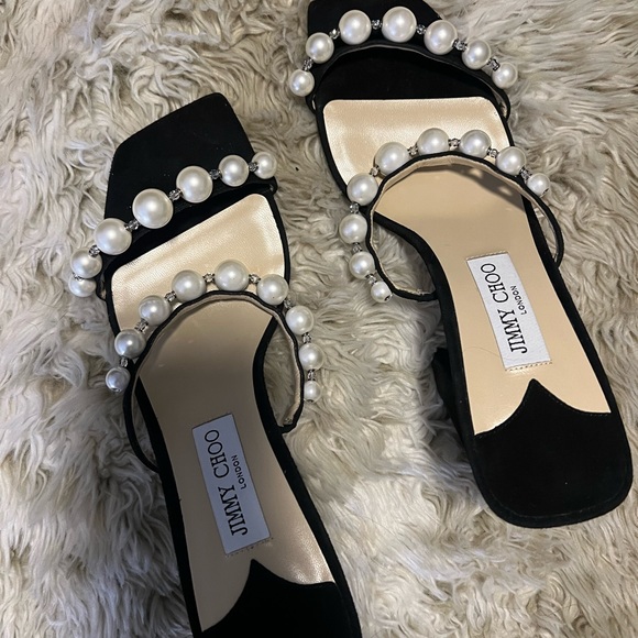 Jimmy Choo | Shoes | Jimmy Choo Amara 85mm Embellished Sandals | Poshmark